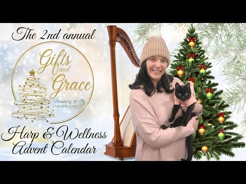 Harp & Wellness Musical Advent Calendar | Gifts and Grace Announcement