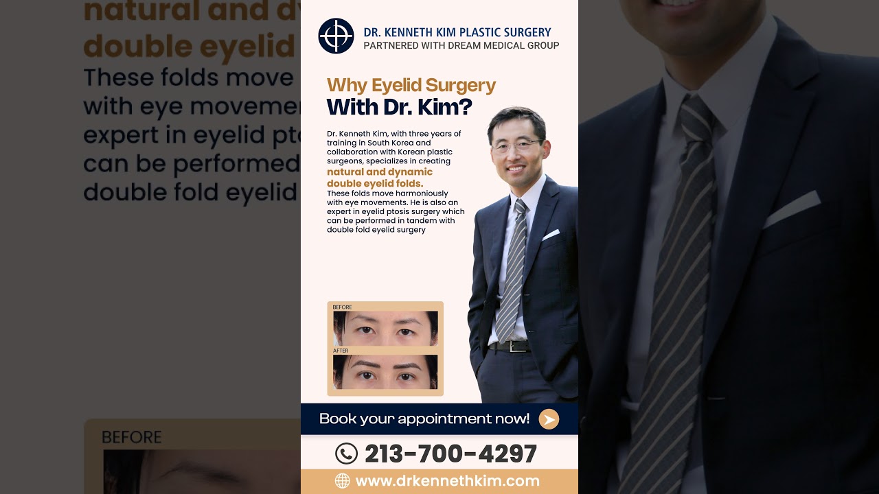 Unveiling Your Radiance: Eyelid Surgery with Dr. Kenneth Kim #eyelidsurgery #drkennethkim