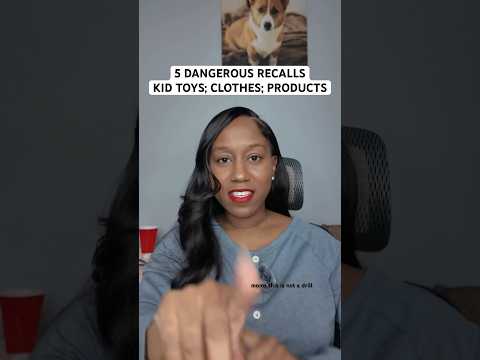 5 KID PRODUCTS YOU DIDN’T KNOW WERE RECALLED 🚨#parentingtips #recalls #mom #urgent #didyouknow