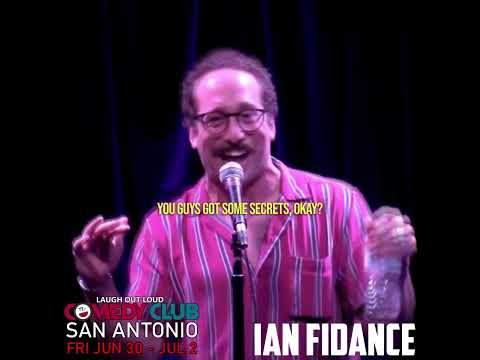 Ian Fidance Fri Jun 30 - Jul 2 at the Laugh Out Loud Comedy Club