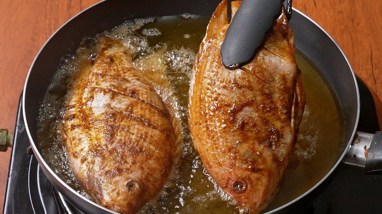 ¡Cómo freír pescado sin harina, sin que se pegue o se desbarate!