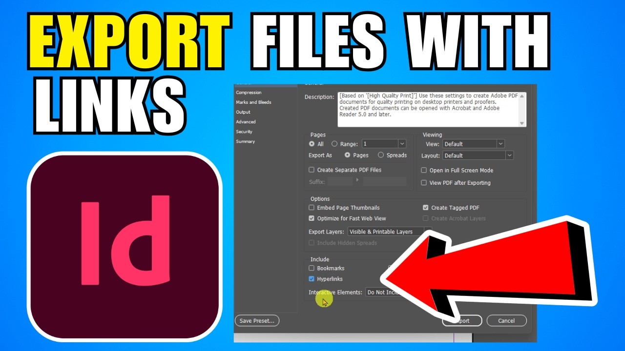 How To Export InDesign Files With Links (2026) (Complete Guide)