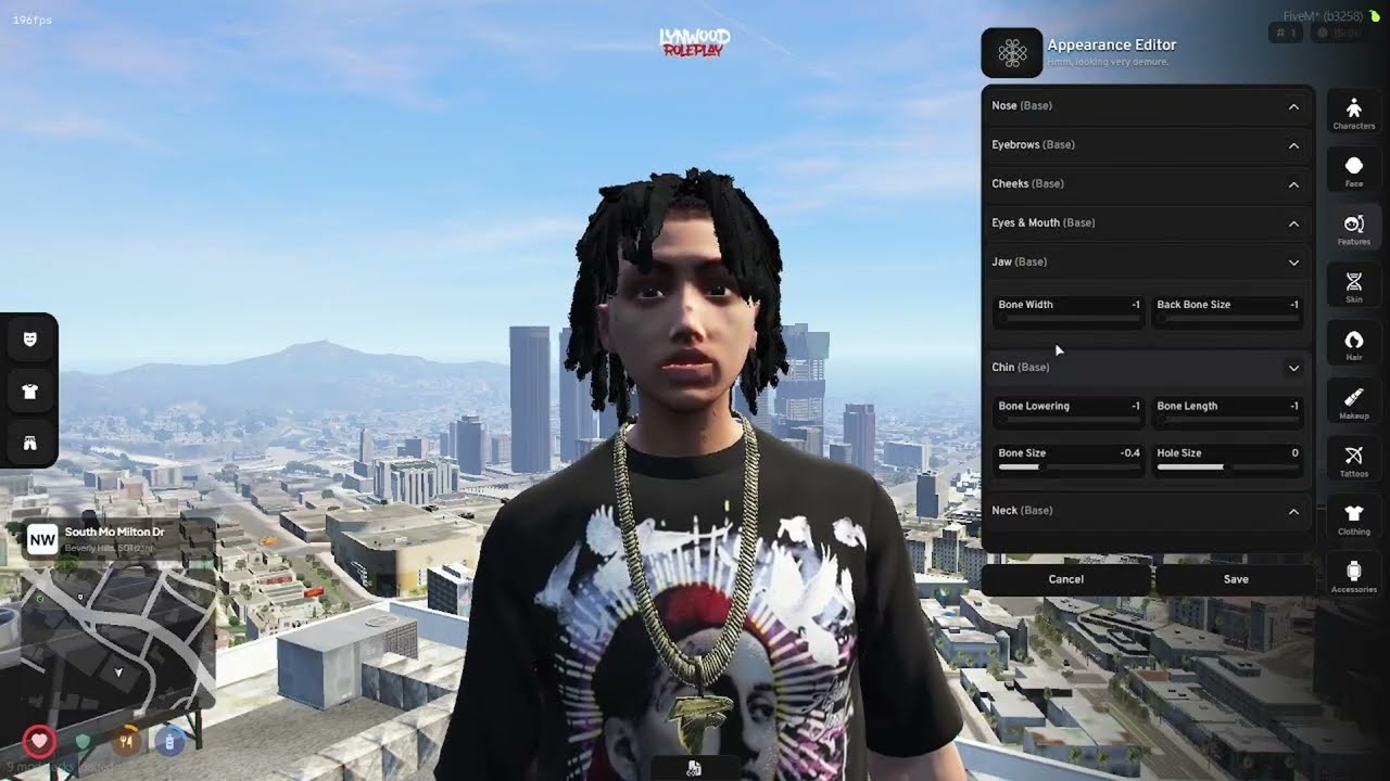 Male Face for FIVEM RP Servers | Realistic GTA 5 Character Creation