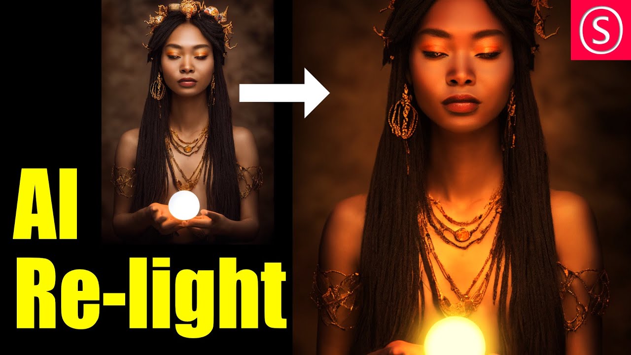 Re-Light your Images / Midjourney / Stable Diffusion / Photography