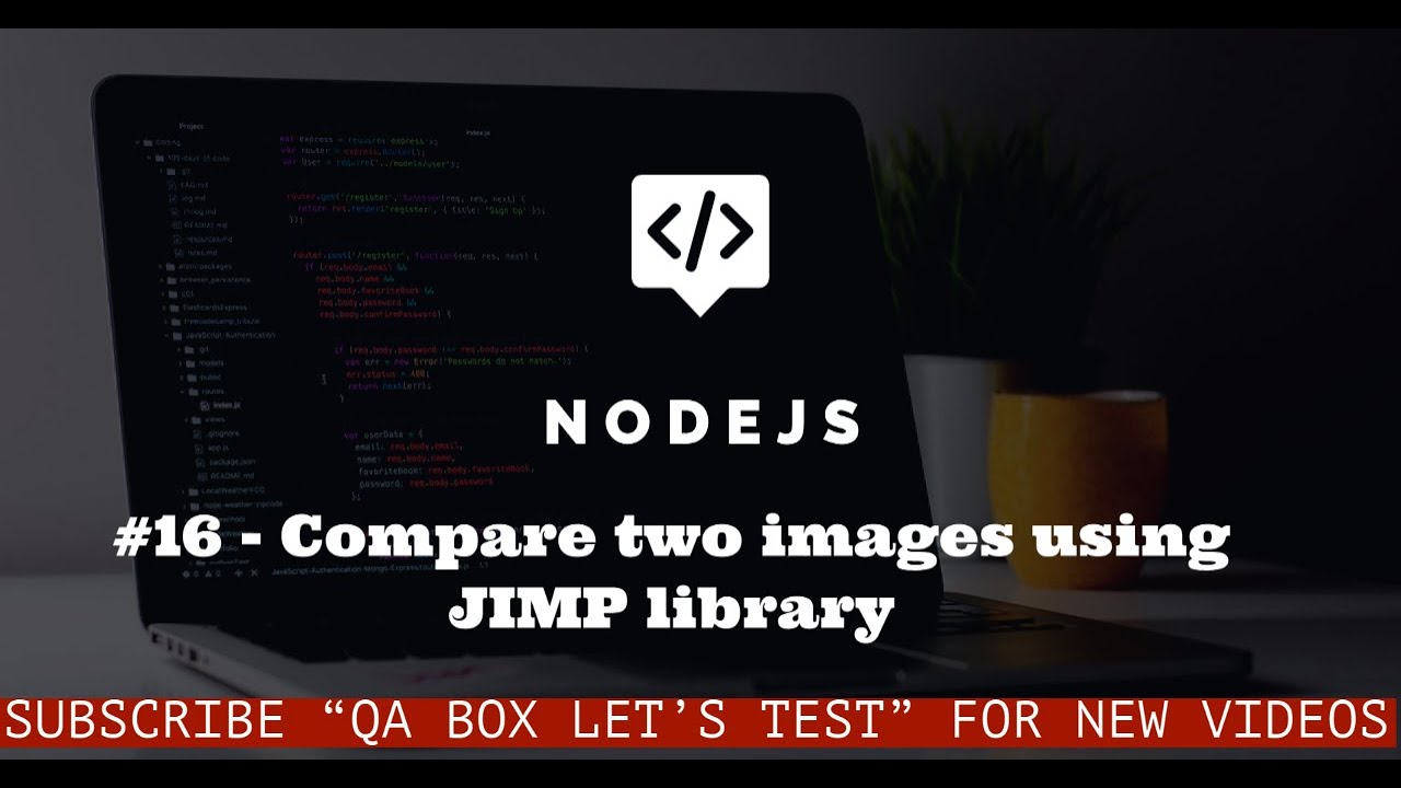 #16 -  nodejs - Compare  images using JIMP library
