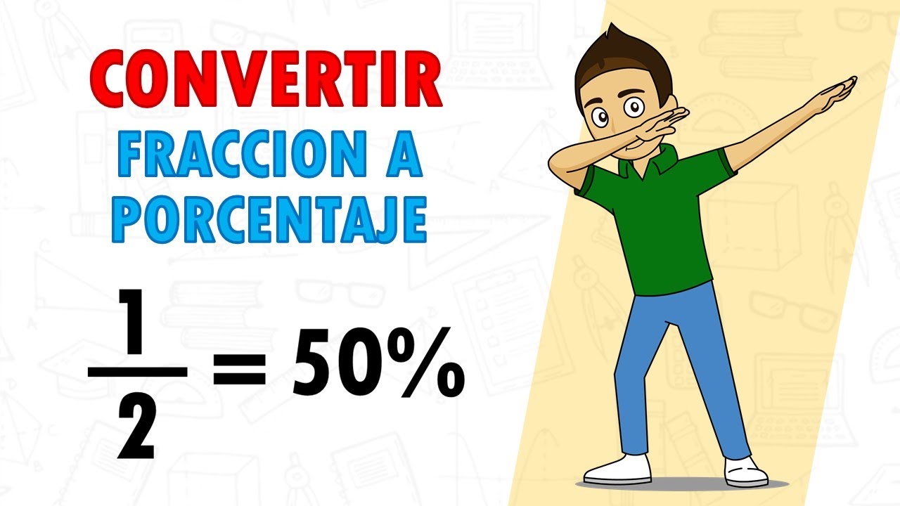 Convert fraction to percentage Super easy - For beginners