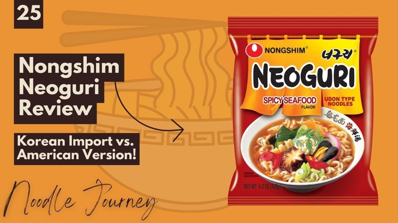 Nongshim Neoguri Spicy Seafood Noodle Review | Noodle Journey Episode 25