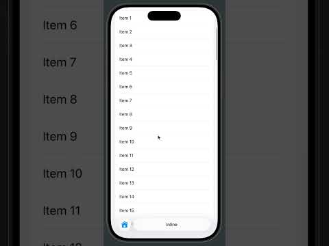 Tab Bar: Bottom Accessory Placement for iOS 26 – SwiftUISnippets