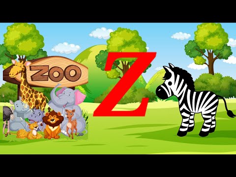 Letter Z words | words that start with Z | Z word for kids |