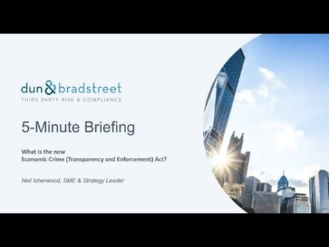 5 Minute Briefing - What is the new UK Economic Crime Act 2022 – Part 1