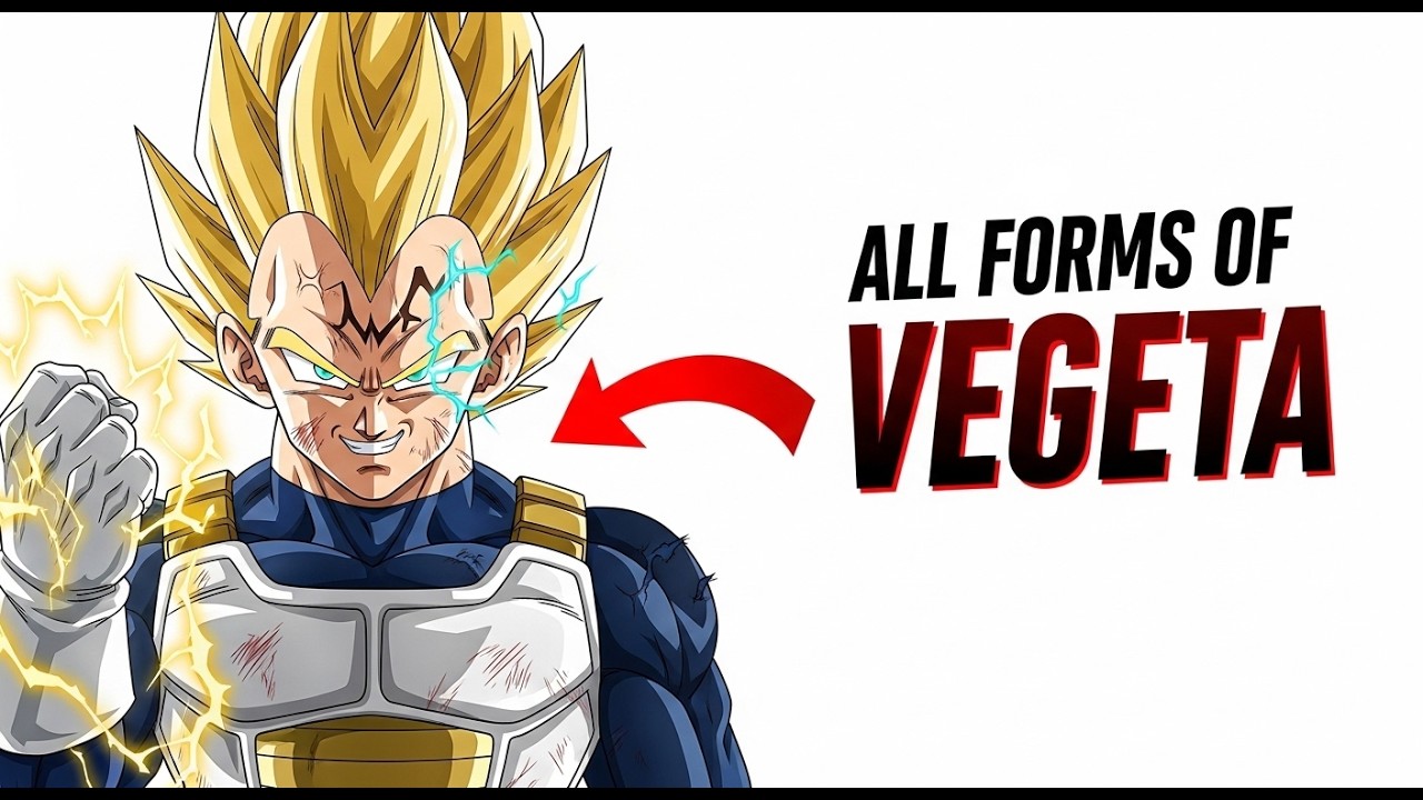 Every Version of Vegeta Explained The Full Saiyan Evolution Timeline