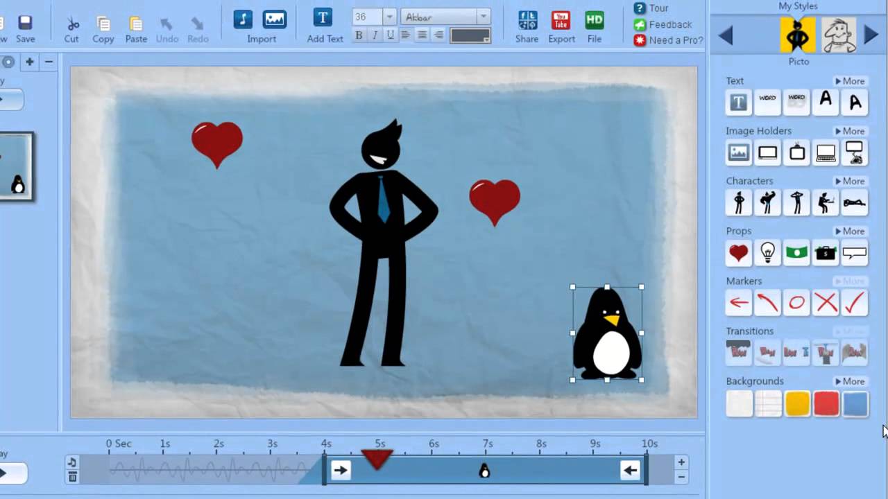 Powtoon Mini Tutorial 02