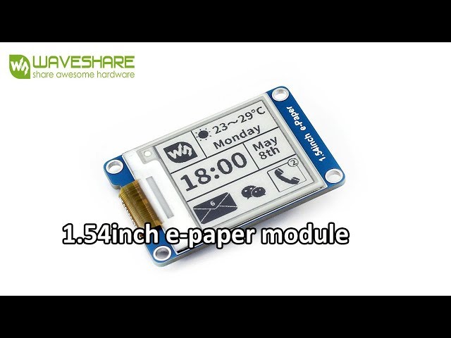 WaveShare ePaper Display 1.54 - kaufen bei Digitec