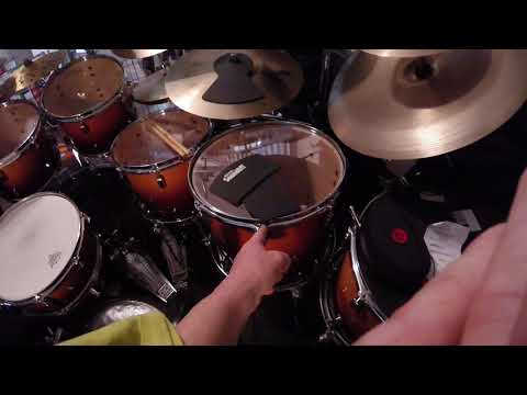 Pearl SMX Session Custom Maple vintage fade 10 piece drum set | Reverb