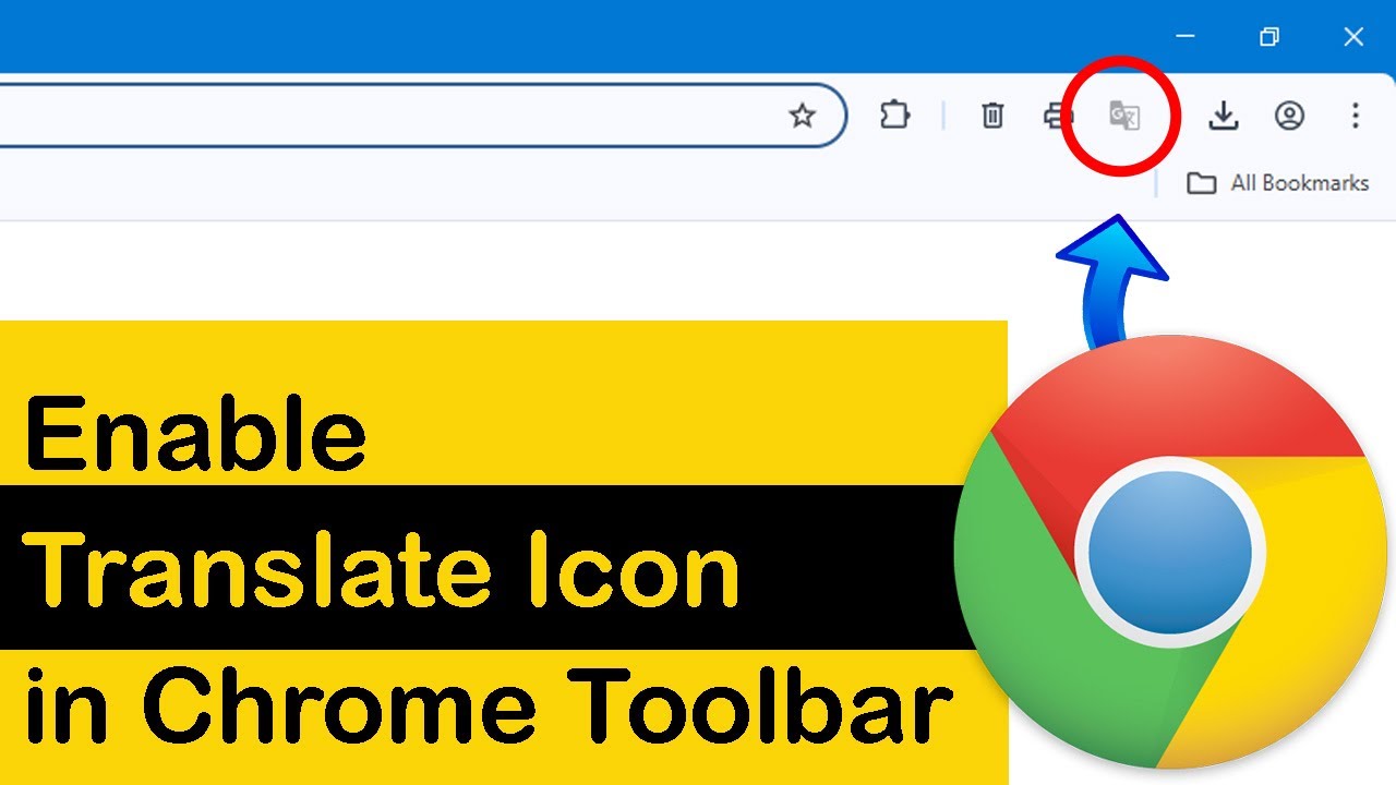 How to Enable Translate Icon in Google Chrome Toolbar?