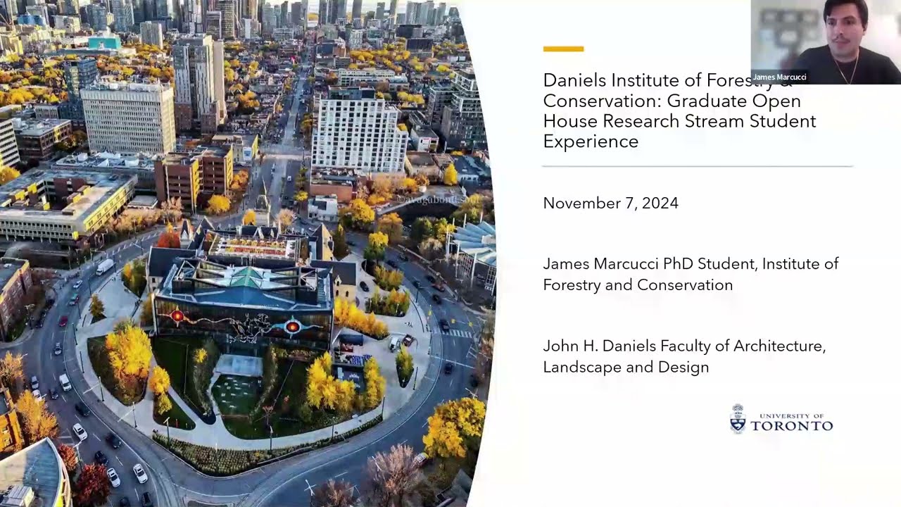 2024 Graduate Open House: Master of Science in Forestry / PhD in Forestry