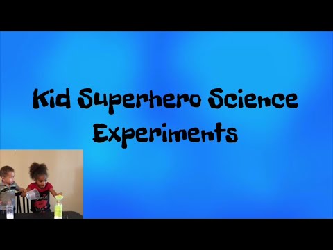 Kid Superhero Science Experiments Pokémon explode vinegar and baking soda