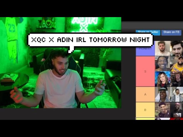 "I will see you tomorrow night" - xQc confirms he is moving to Miami, Adin Ross shares plan for ...