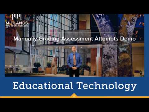 D2L Brightspace v10.7 Daylight Manually Grading Assessment Attempts Demo
