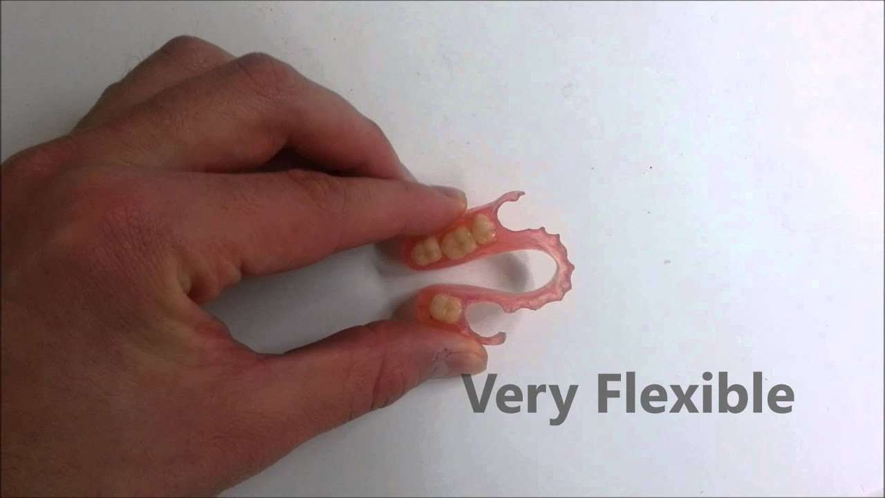 Flexible partial dentures - Heliodent