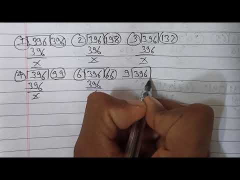 factors of 396