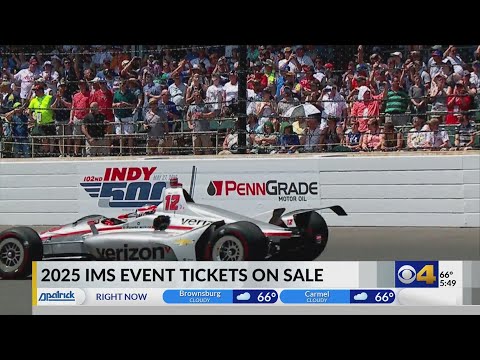 Tickets on sale for Indy 500, other 2025 IMS events