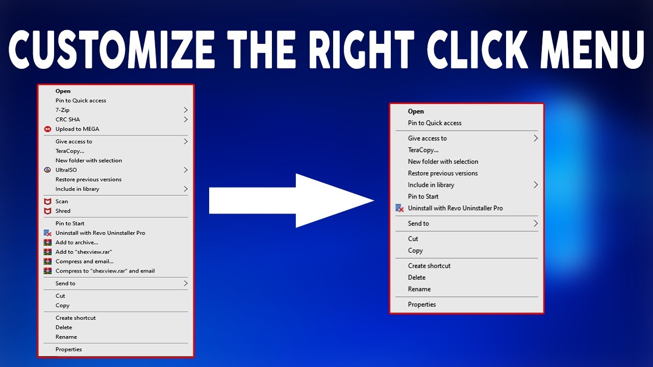 How Do I Create A Custom Right Click Menuhow Do I Create A Custom