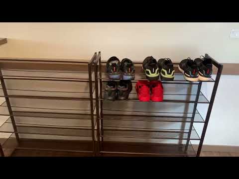 SONGMICS Shoe Rack, 12 Tier Tall Metal Shoe Storage Organizer for Closet Review