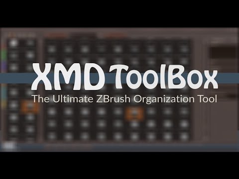 XMD ToolBox Plugin for ZBrush beta released! — polycount