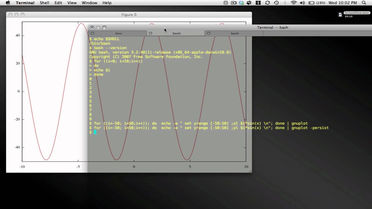 gnuplot Tutorial Part 03 (Animations with gnuplot)