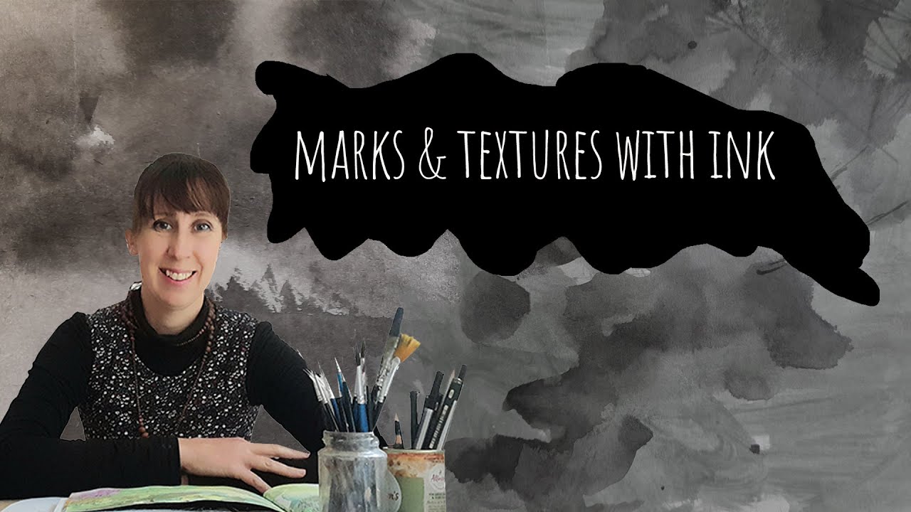 Mark-making, Textures and Ink