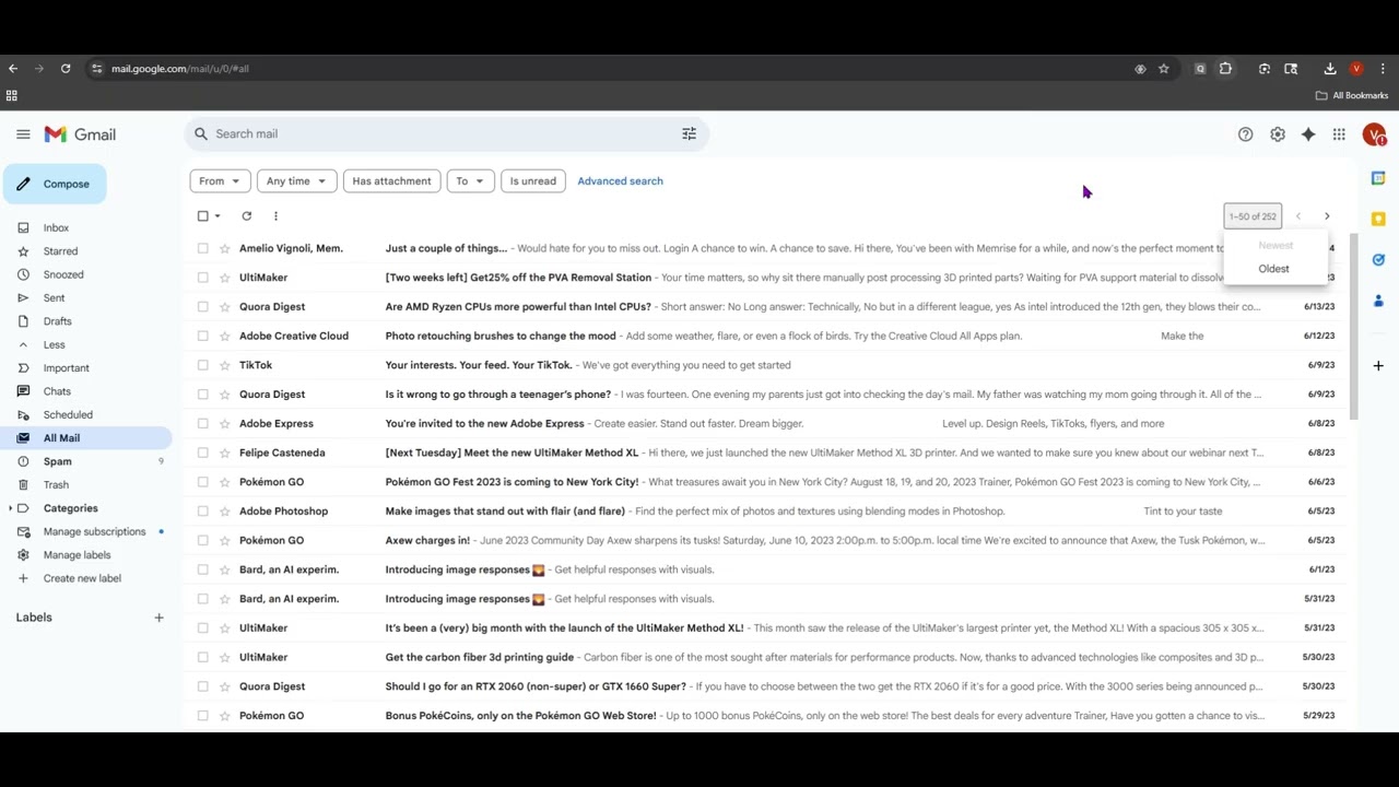 AI Gmail Phishing scam detector.