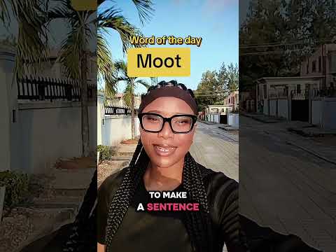Ever argued a point so hard, only to realize it was moot all along?mootpoint #wordoftheday