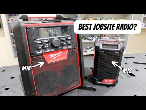 Milwaukee M18 Jobsite Radio (2792-20) vs Milwaukee M12 Radio (2951-20) | Best Bluetooth Radio?