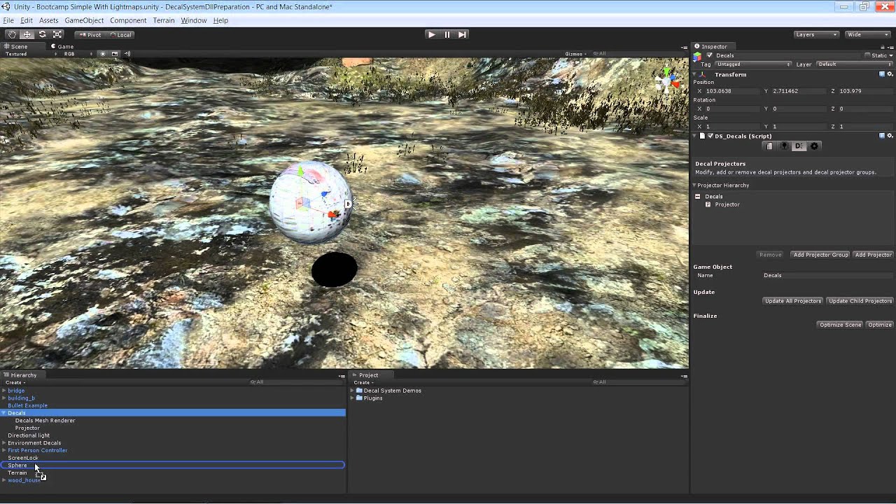 Decal System with Dynamic Objects
