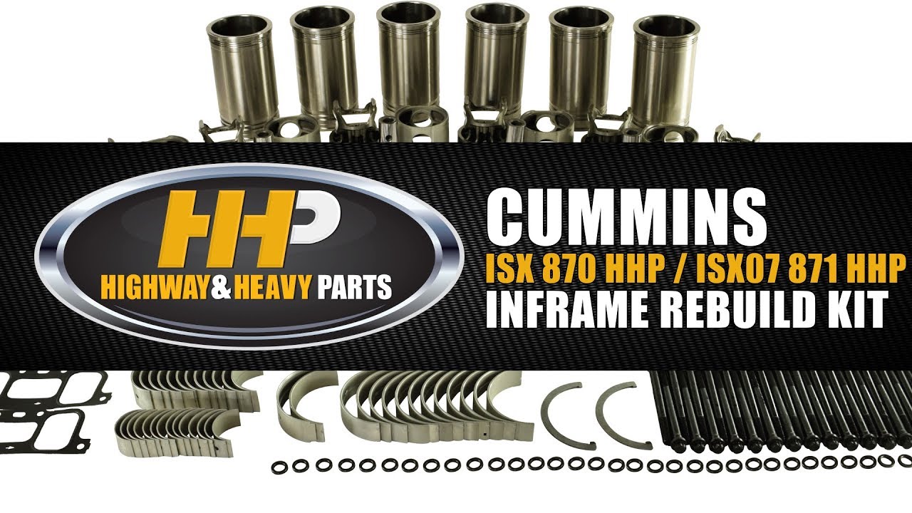 Cummins ISX Inframe Rebuild Kit From HHP! Check This Out!