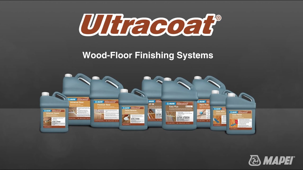 Ultracoat™: Wood-flooring finishing system from MAPEI