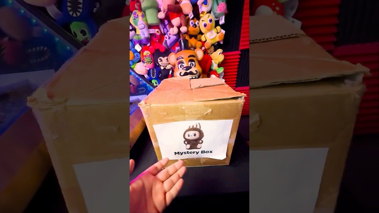 Labubu Mystery Box Ep 3 #shorts #clawmachine #arcade #fnaf #labubu