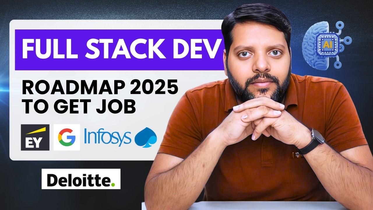 Full Stack Developer Roadmap 2025 🚀 | MERN vs Python vs Java vs .NET– What to Choose?