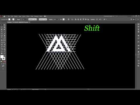 How to design a Letter logo with Grid | Logo design Tutorial #viralvideo #tutorial #illustrator