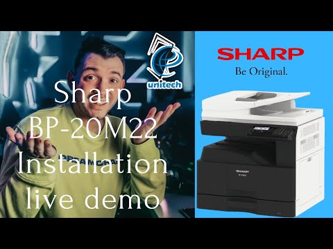 Sharp Xerox Machine - Sharp BP 20M22 multifunctio photocopier machine ...