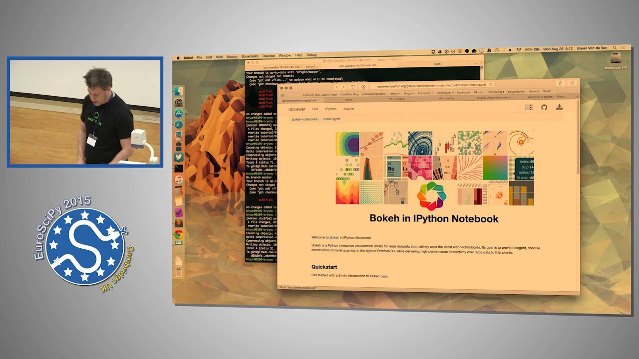 Tutorial | Basic Bokeh | EuroSciPy 2015 | Bryan Van de Ven