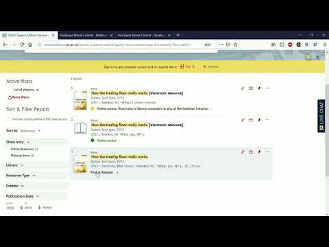 Introduction to Searching Books in SOLO