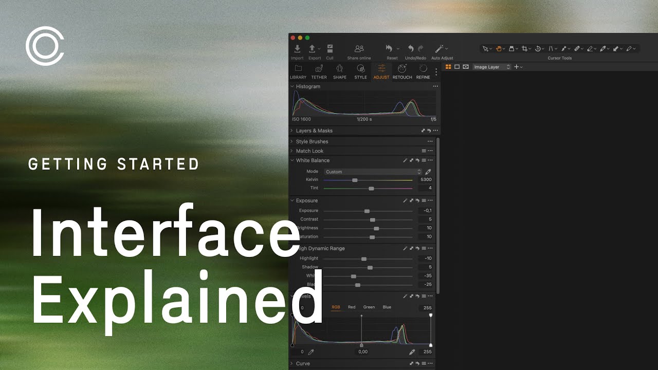 Capture One Interface Explained | Getting Started | Tutorial