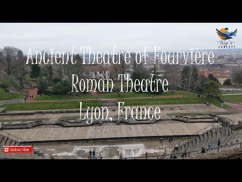 Roman Theatre. Ancient Theatre of Fourvière. Lyon. France