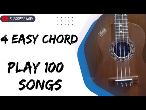Easy ukulele chords | play 100+ songs on ukulele | Bengali tutorial