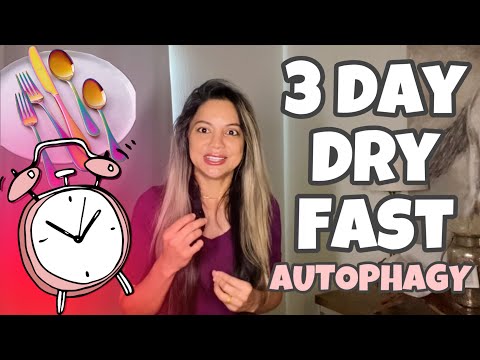 3 day Dry Fast #dryfast #nofoodnowater