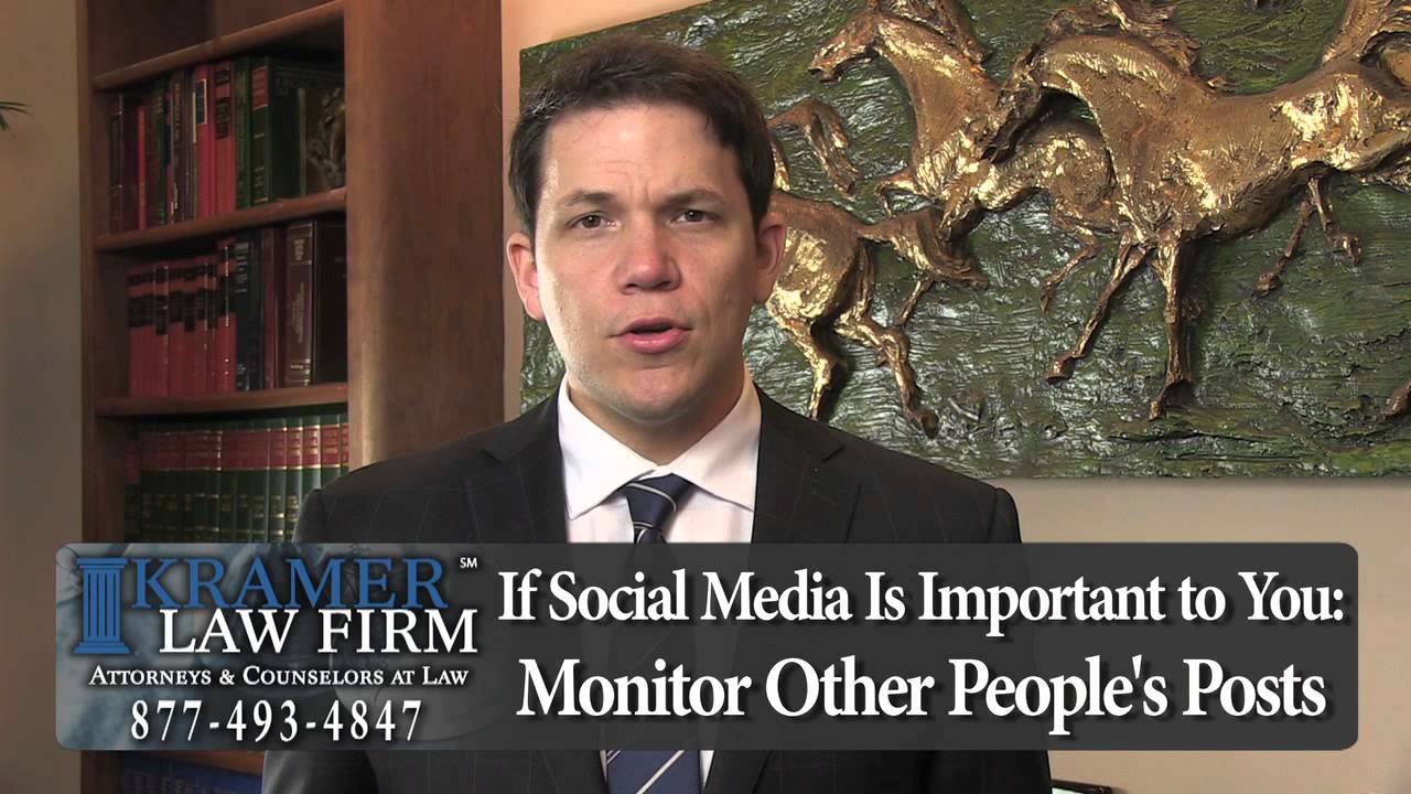 Orlando Family Attorney Stever Kramer explains How Social Media Can Affect Your Divorce Case