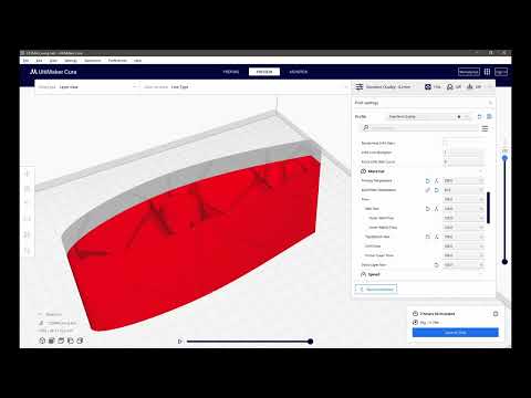 3D Printed Wing Vase Mode Test | Gould Aero