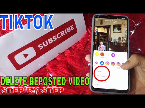 ✅ How To Delete A Reposted Video On TikTok 🔴